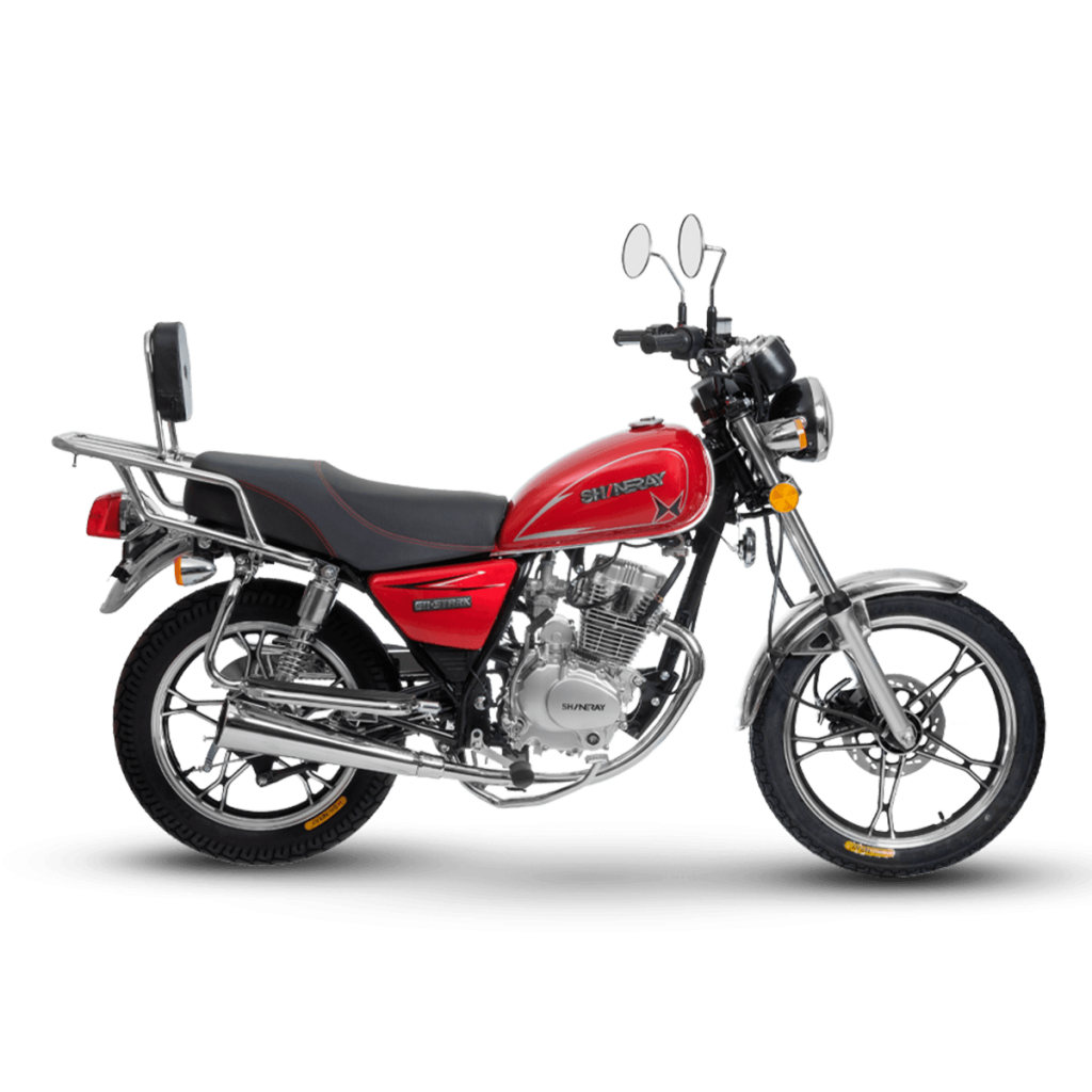 MOTOCICLETA SHINERAY PANA GN STARK XY150-15 2026 ROJO – ELECTROMART
