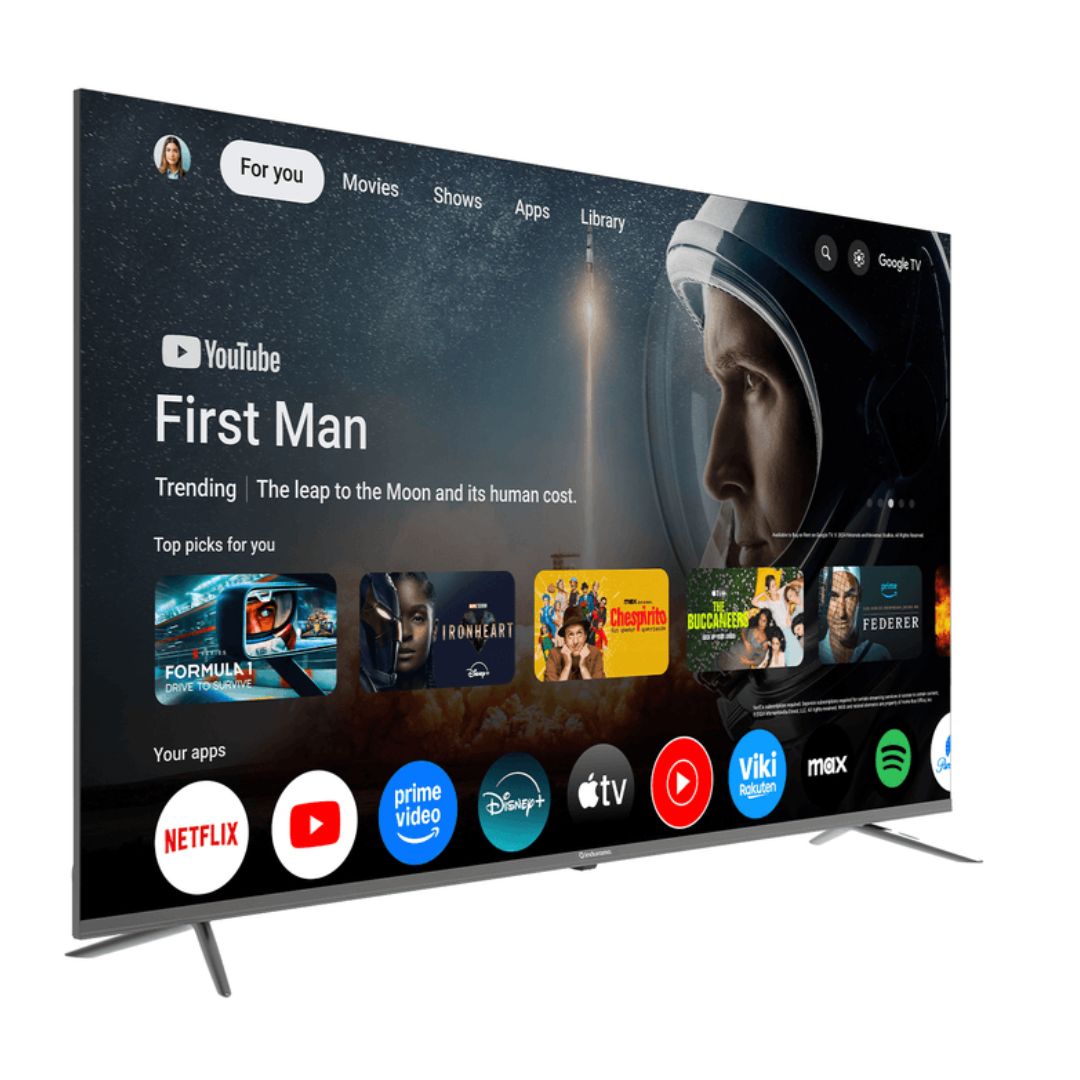 TELEVISOR INDURAMA 65PULG 65TIKGF5UHD GOOGLE TV 5.0 – ELECTROMART